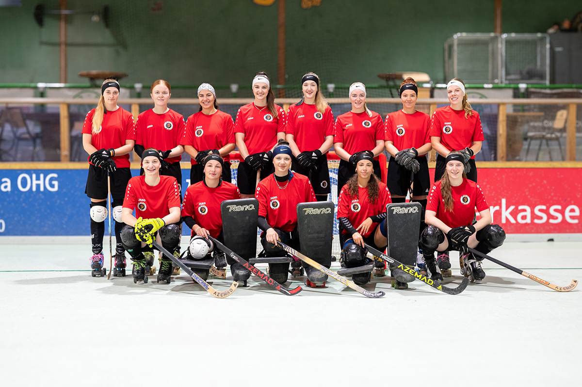 Spielerinnen und Spieler des RSC bei den World Skate Games 2024 in ...